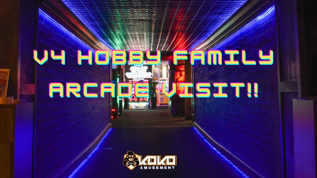 V4 Hobby Family go to KOKO Arcade - YouTube
