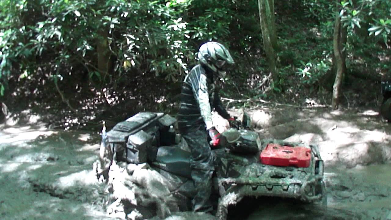 Burning Rock Trail 95 Mud Hole,, thick thick thick! - YouTube