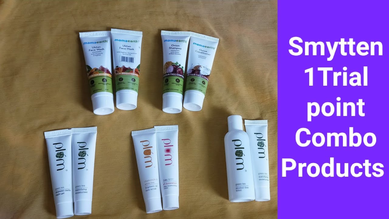 Smytten 1 trial point combo products || smytten Haul || smytten offer ...