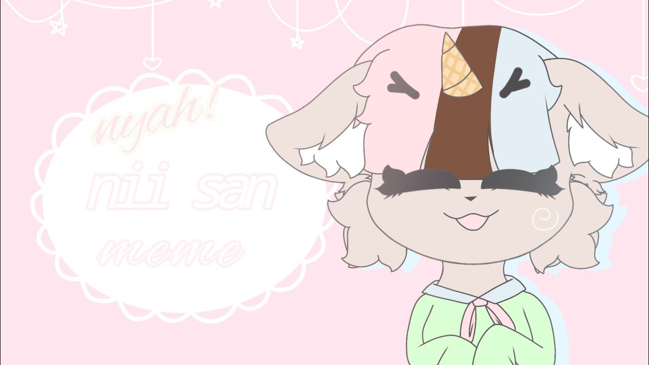 Nyah! Ichi ni san |animation meme| flipaclip | - YouTube