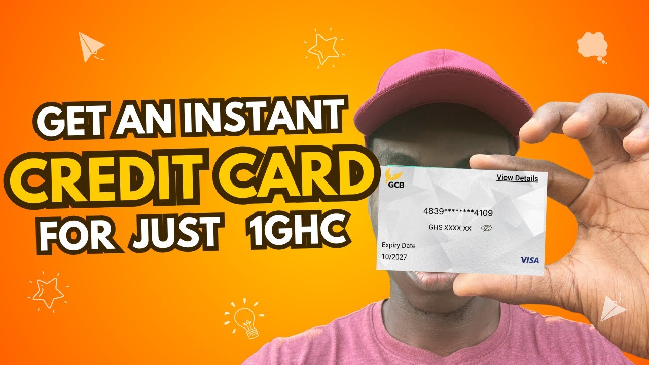 Create an Instant Bank account & Credit Card for just 1ghc - YouTube