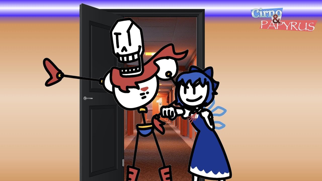 To The Studio! Cirno & Papyrus' Next Big Hit! - YouTube