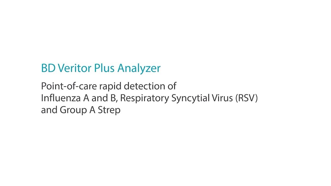 BD Veritor™ Plus Analyzer - overview - YouTube