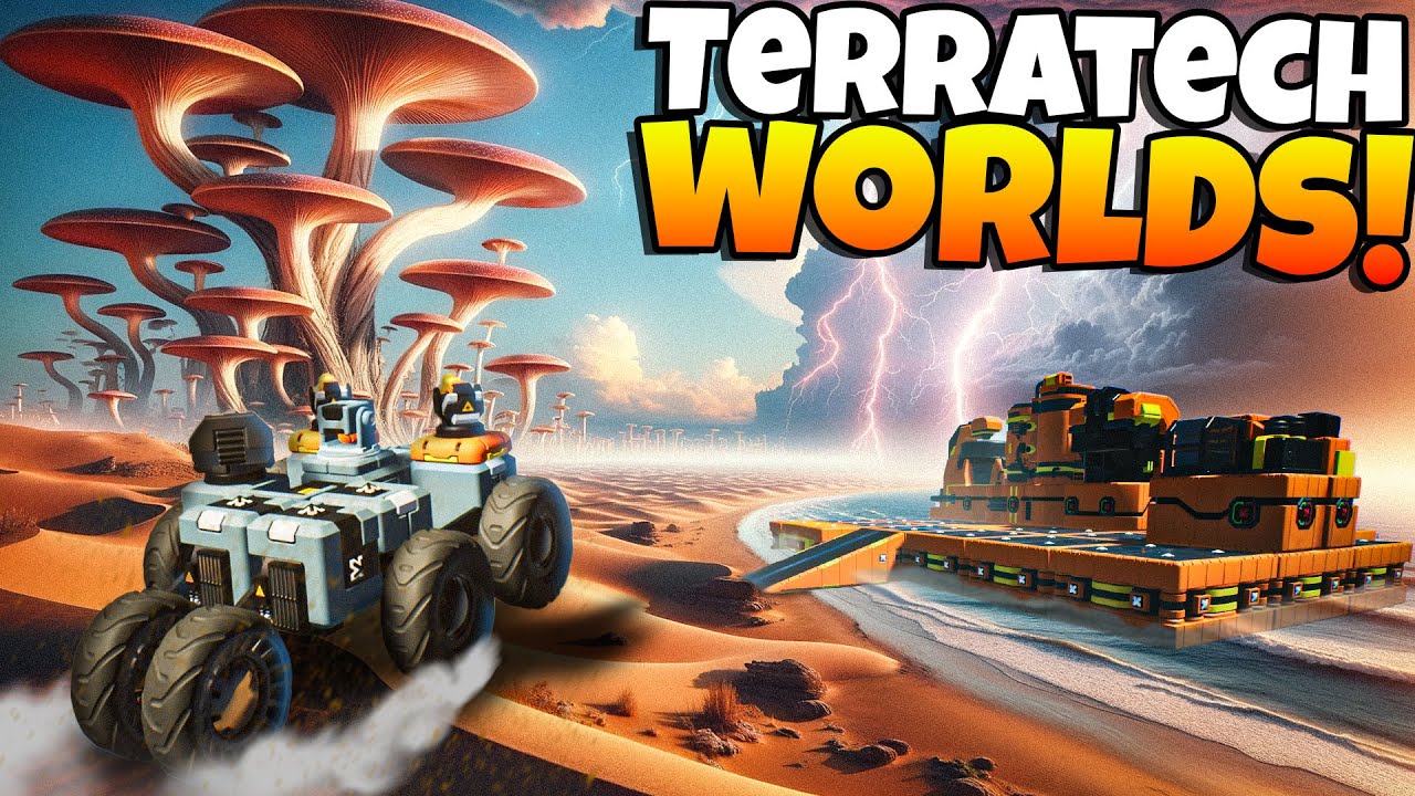 Building a Survival Base on a Strange Planet in TerraTech Worlds ...