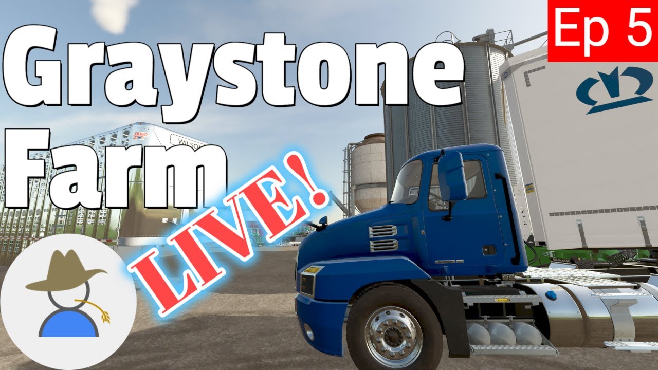 LIVE! Let's make fertilizer and spread it! - Graystone Farm - Ep5 ...