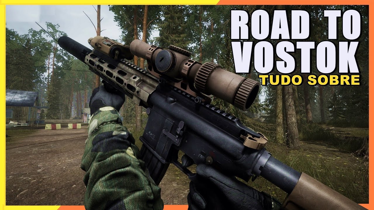 EXTREMAMENTE REALISTA E HARDCORE - ROAD TO VOSTOK gameplay novo jogo de ...