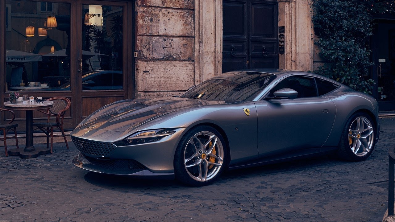 Bruna Romano's 2022 Ferrari Roma - YouTube