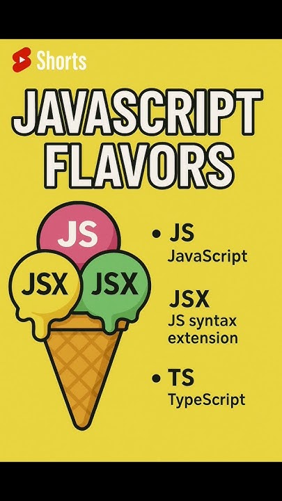 Javascript Typescript Jsx Javascriptextension Typescripttutorial