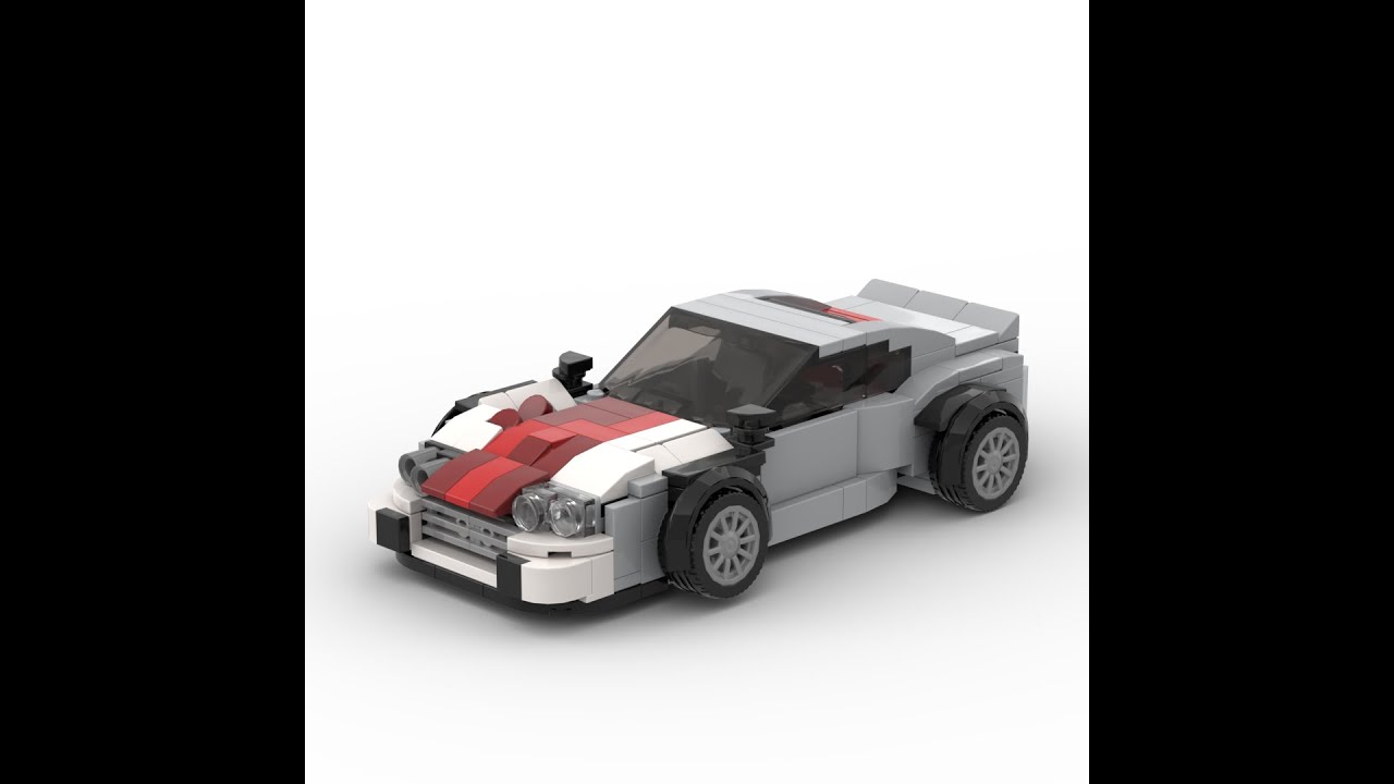Lego Custom Drift MK4 Toyota Supra MOC - YouTube