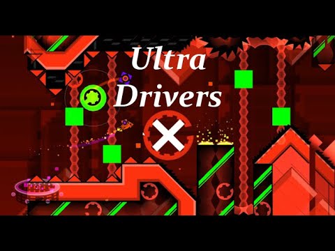 (HARD DEMON) Ultra Drivers by LazerBlitz | Geometry Dash - YouTube