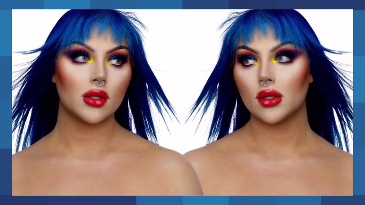 FULL FACE USING SLEEK MAKE UP || Ellis Atlantis - YouTube