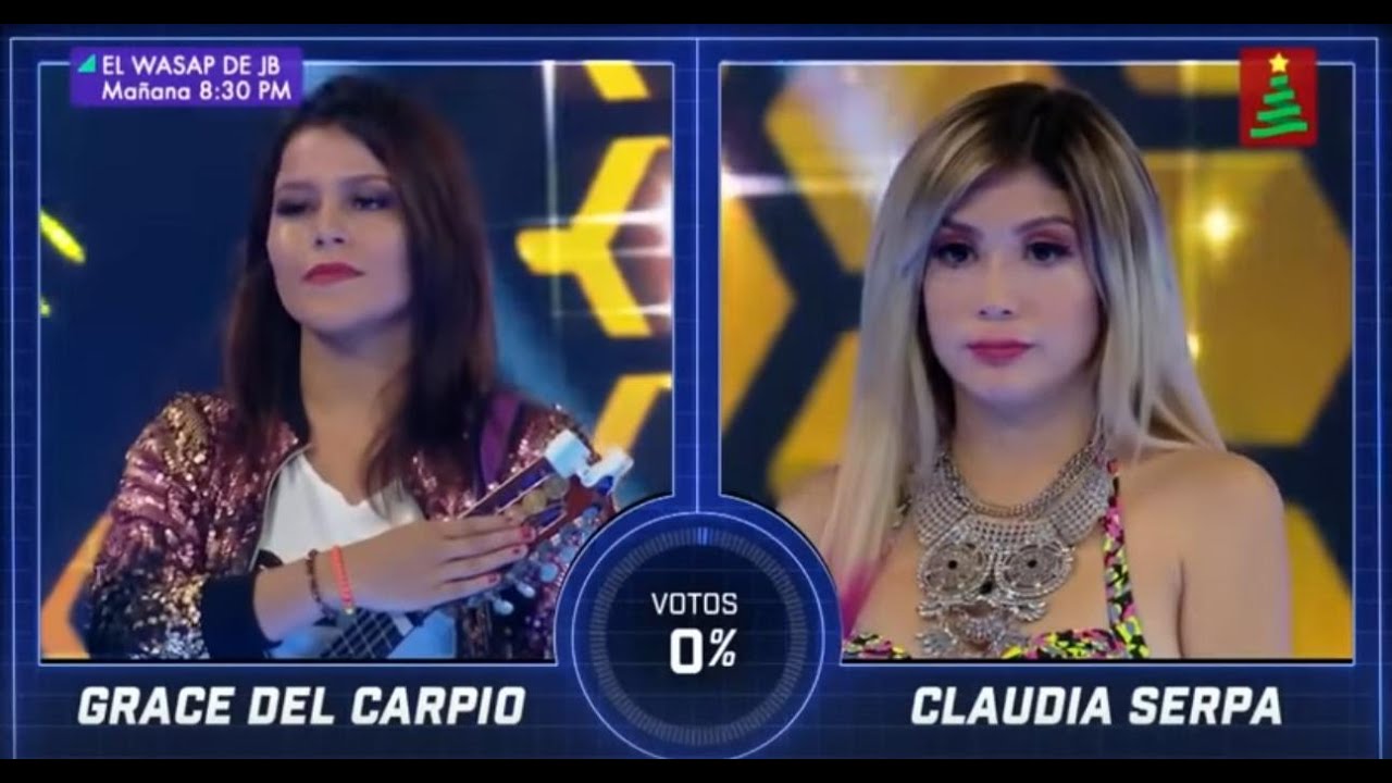 Los Cuatro Finalistas La Batalla Final : Grace Del Carpio vs Claudia Serpa - YouTube