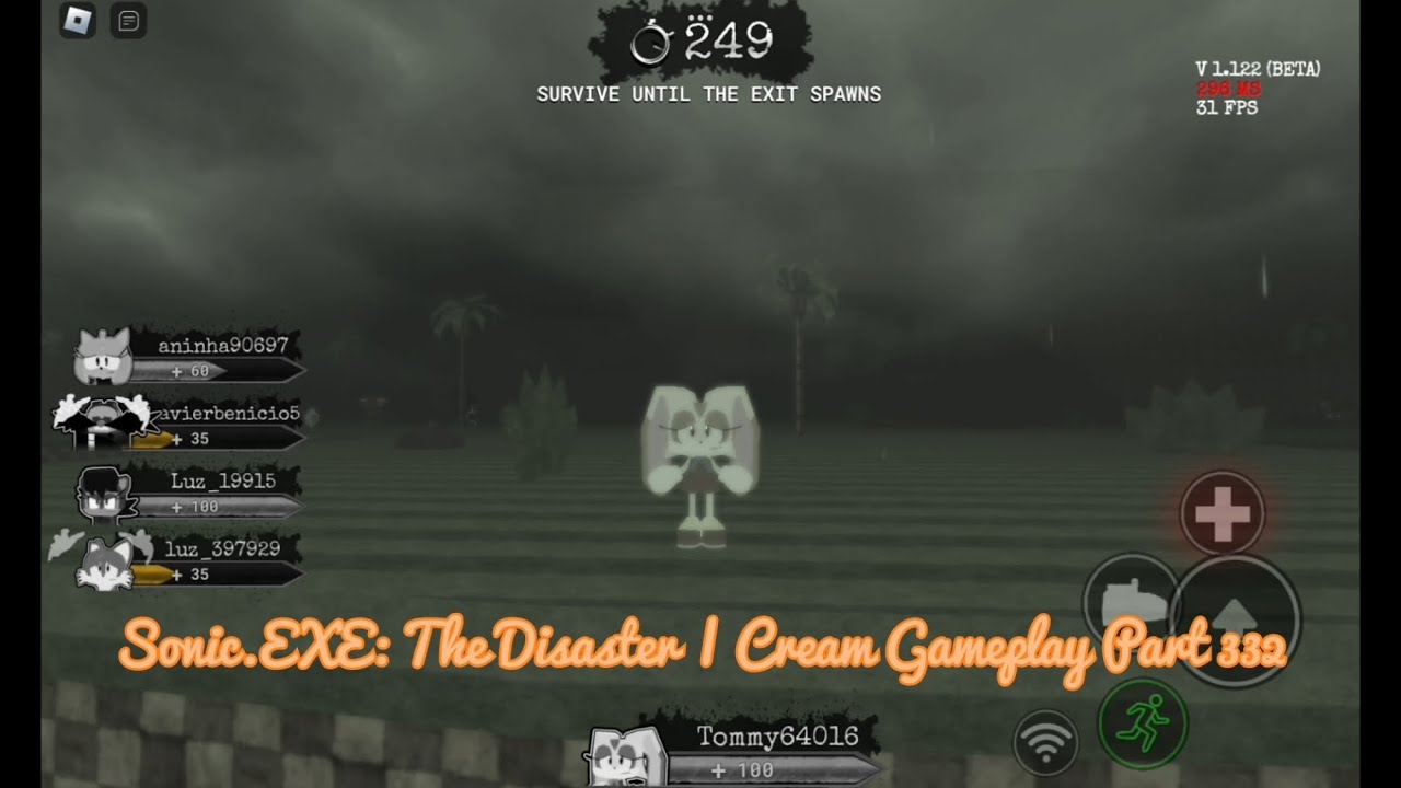 Sonic.EXE: The Disaster | Cream Gameplay Part 332 - YouTube