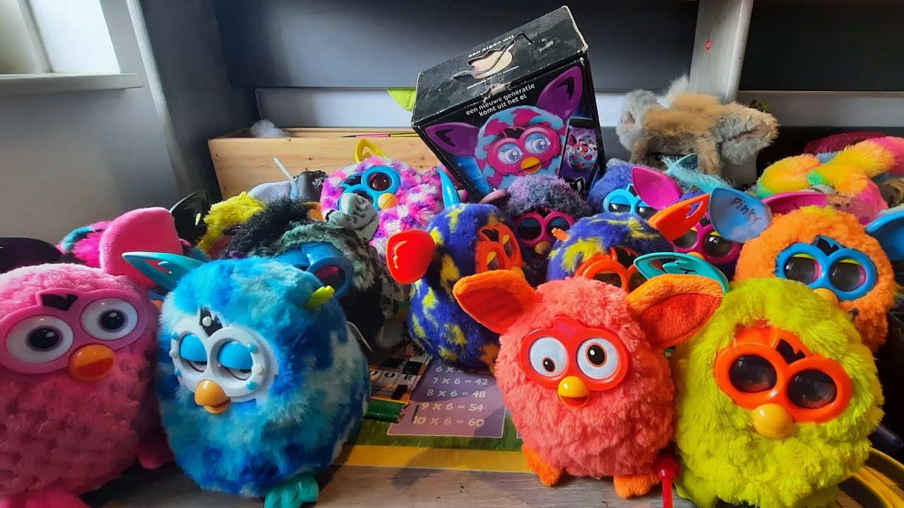 my furby boom collection! - YouTube