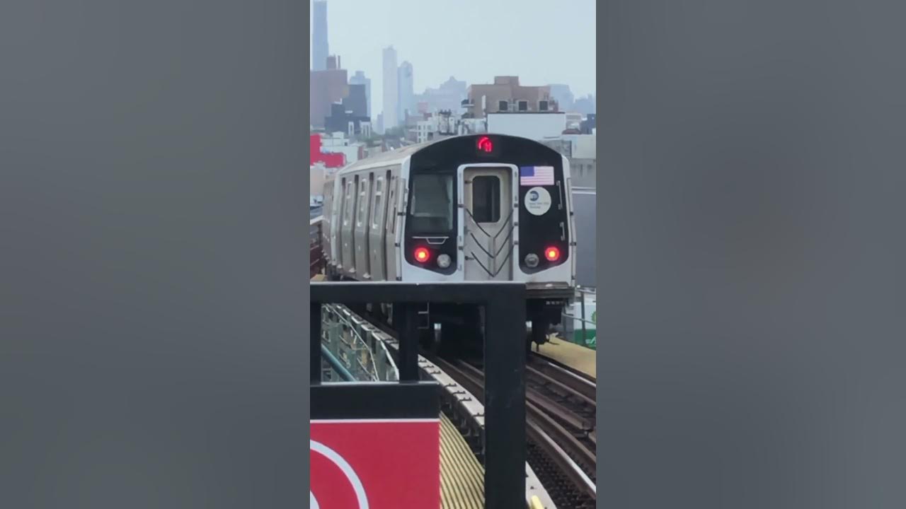 R160 Manhattan Bound (M) Local Train Departing Myrtle-Wyckoff Avs - YouTube