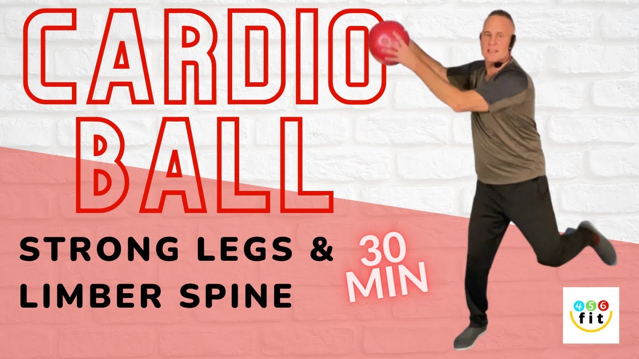 Cardio Ball for Strong Legs and Limber Spine - YouTube