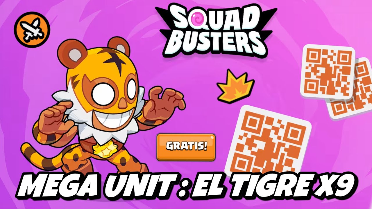 Giveaway 9x Mega Unit El Tigre Squad Busters - YouTube