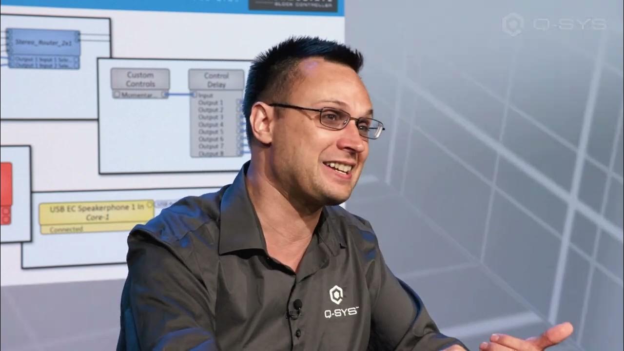 Q-SYS Training | Control and UCI INTERMEDIATE - A1 - Overview - YouTube