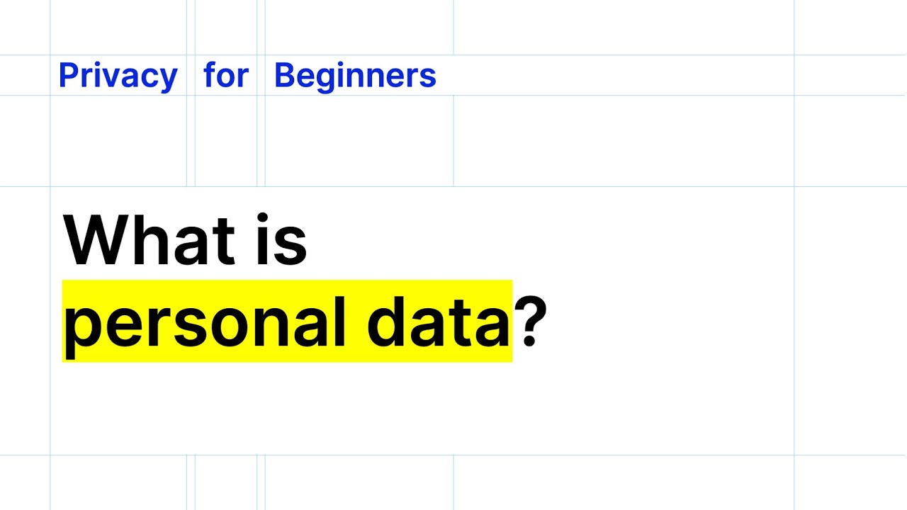 What is personal data? (GDPR compliance in 2024) - YouTube
