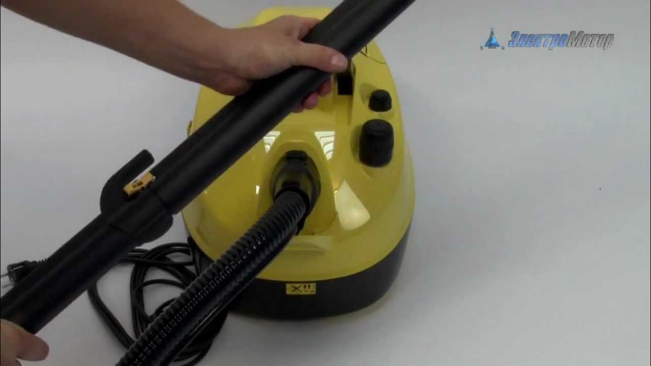 Пылесос с парогенератором KARCHER SV 1802 - YouTube