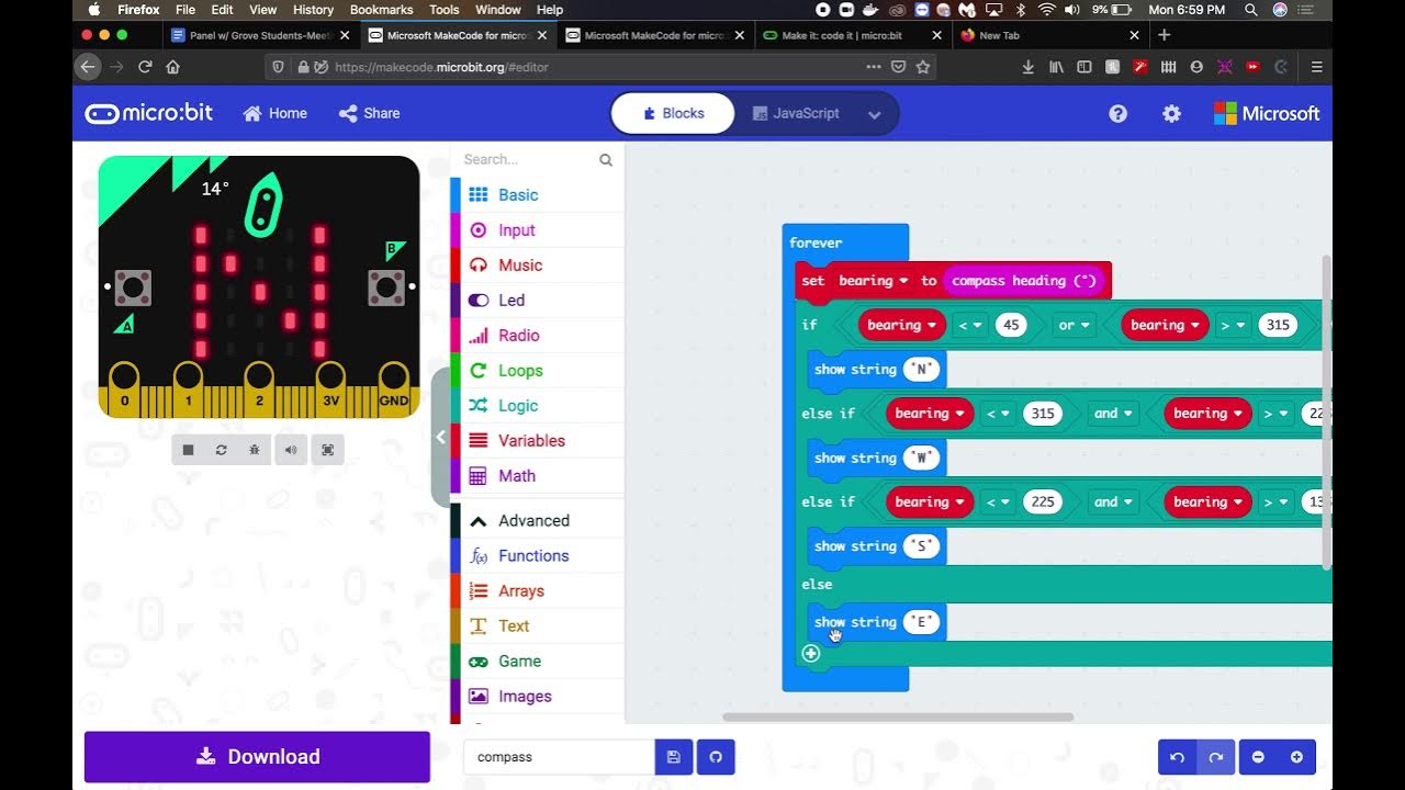 Learning Microbit Part Nine - Functions - YouTube