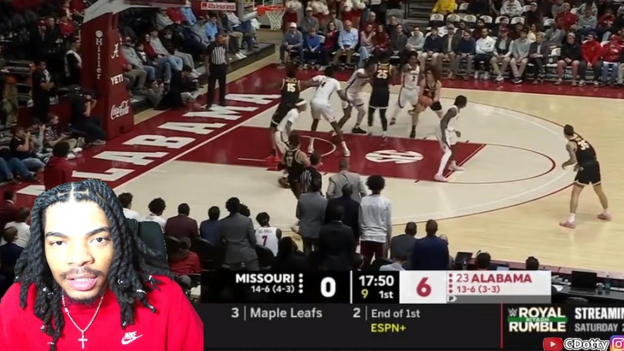BRAND NEW TEAM!! #23 Alabama vs Missouri College Basketball Highlights ...