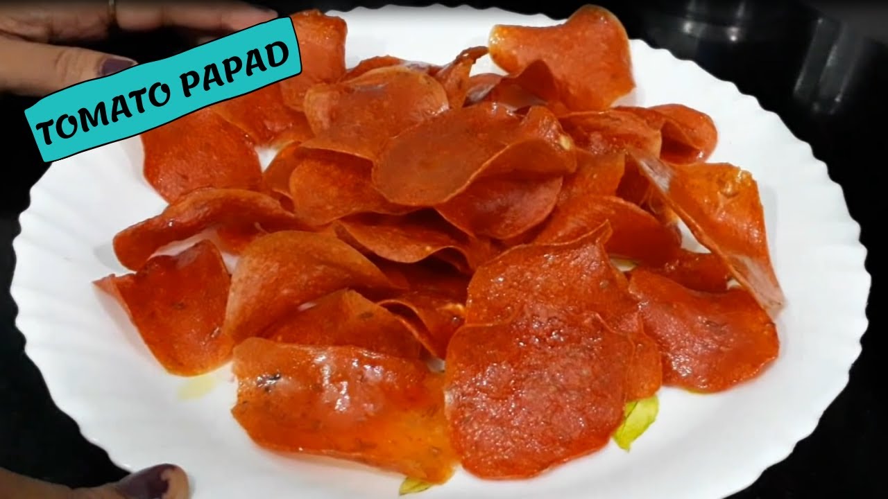 Tomato Papad (टमाटर पापड़) - YouTube