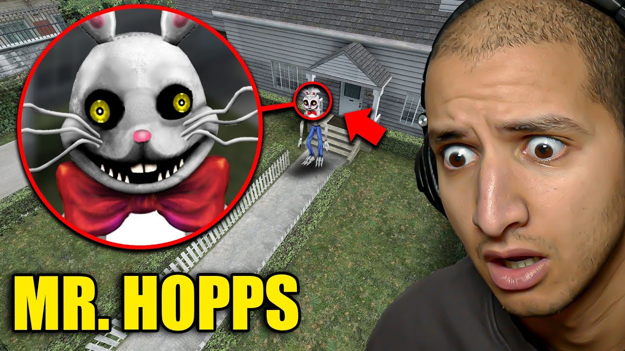 Drone Catches MR. HOPPS Outside My House... - YouTube