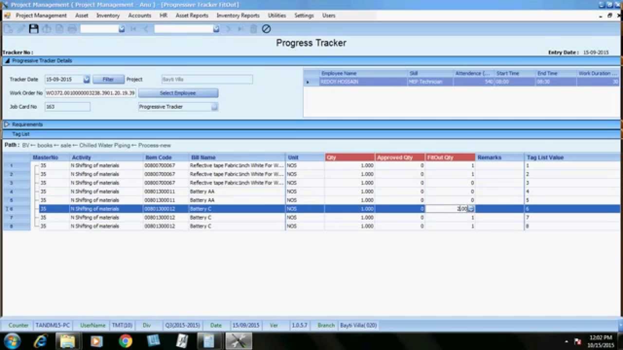 Working with Progressive Tracker in IKWIGO - YouTube