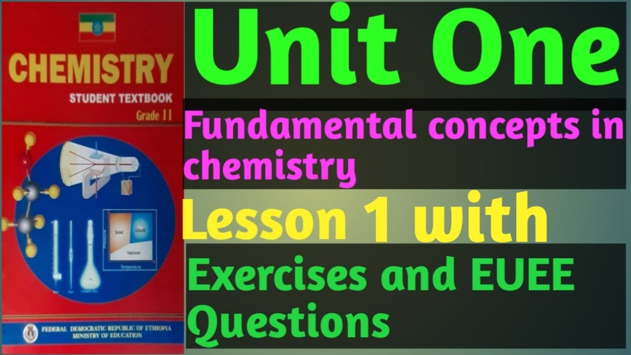 Grade 11 chemistry Unit one Fundamental concepts in chemistry Lesson ...