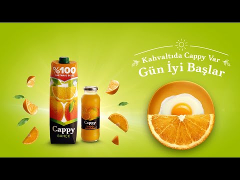 Cappy %100 - Kahvaltıda Cappy Var Gün İyi Başlar