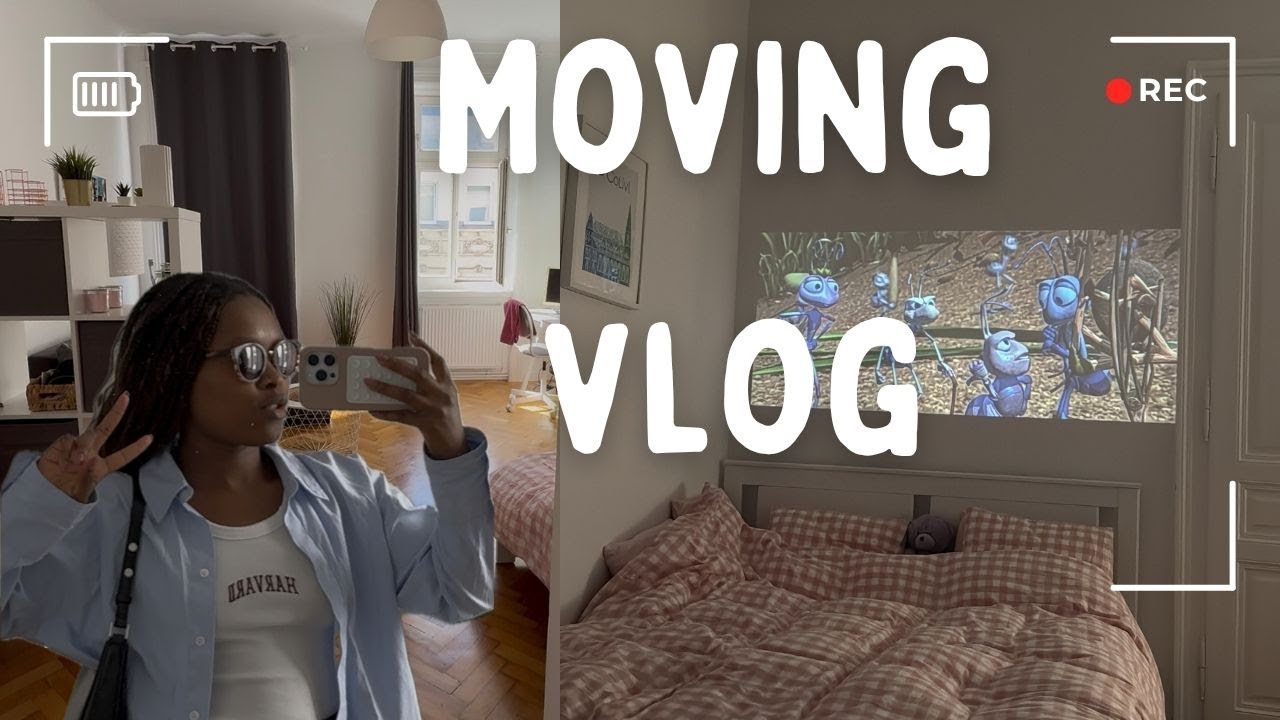 Moving vlog, new chapter, unpacking, setting into the new apartment - YouTube