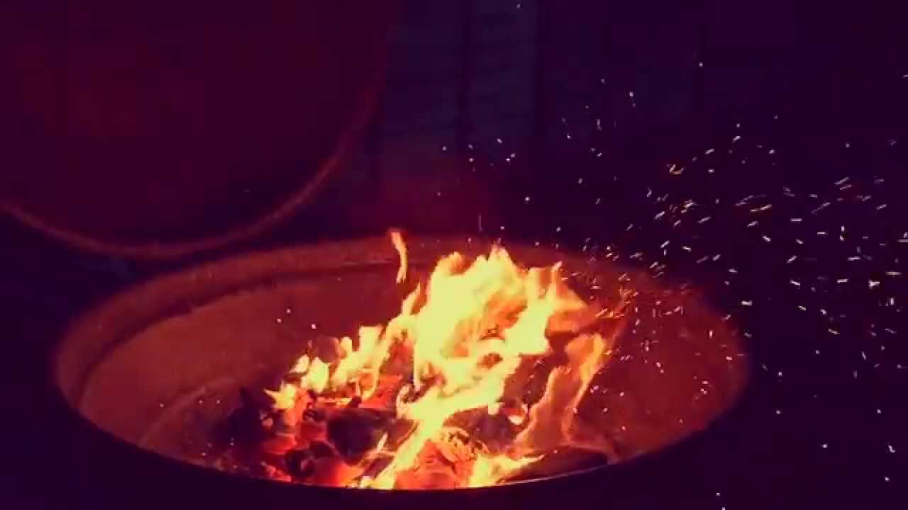 Happy pixie dust flies asunder in slo-mo magic BBQ times - YouTube