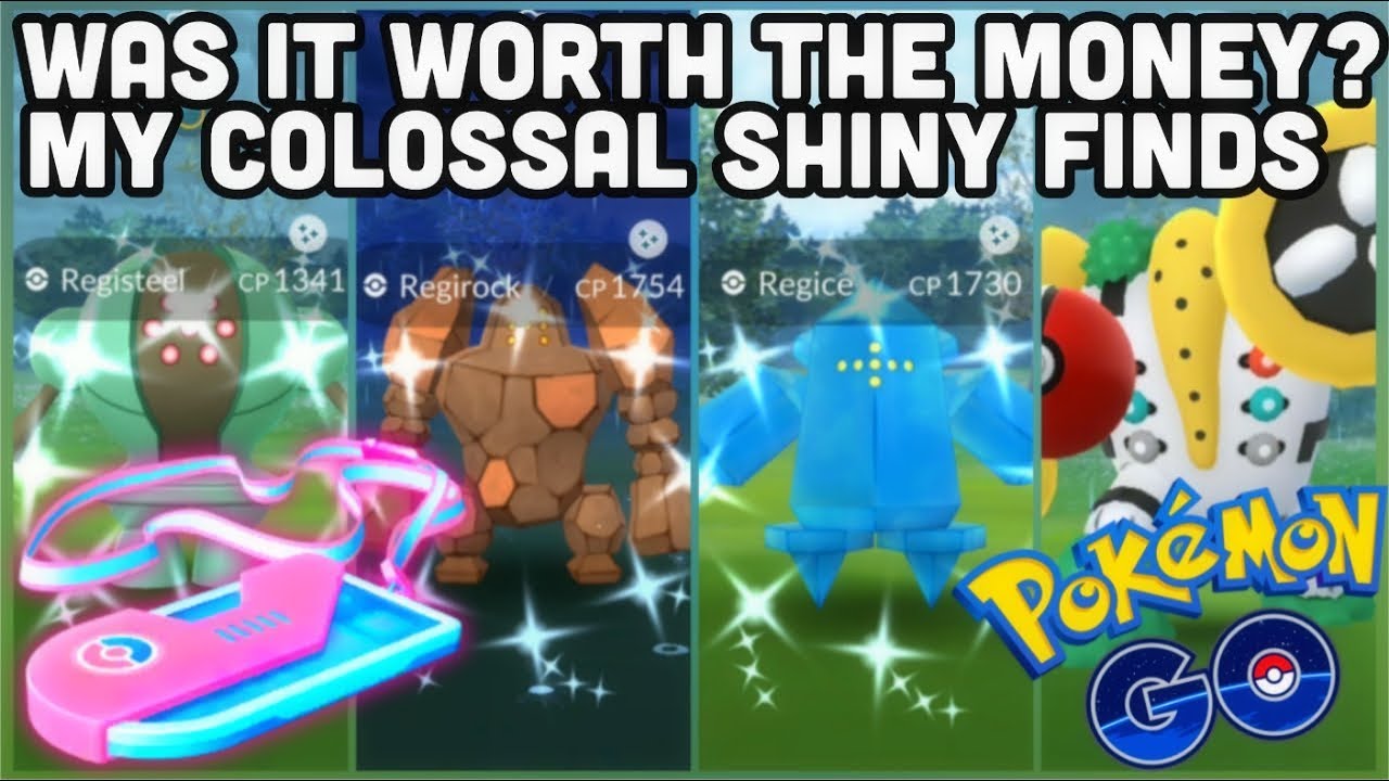 I can't believe my Colossal event shiny odds | Pokemon GO Colossal pass ...