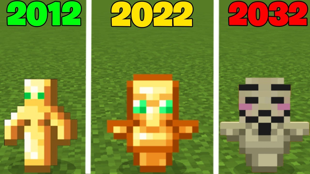 minecraft in 2012 vs 2022 vs 2032 - YouTube