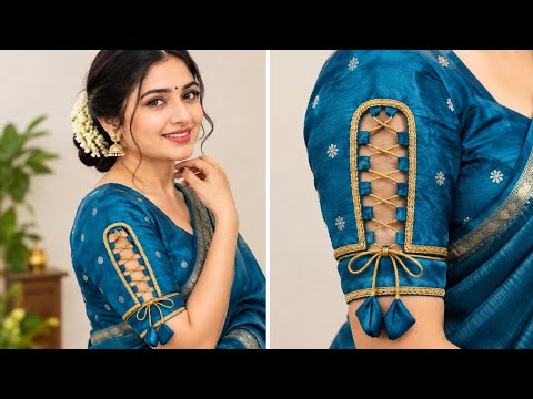 Baju ke Design|Blouse ka Naw Design|Beautiful Aasteen Design|Sleeve Cutting & Stitching 