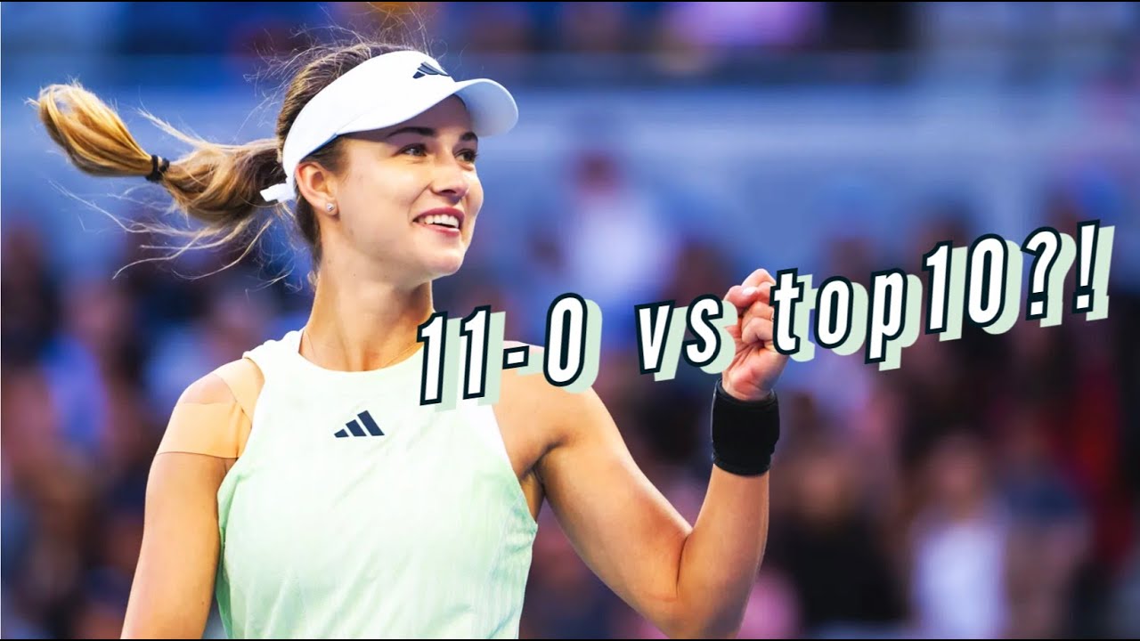 Tennis Players with POSITIVE vs Top 10 Record !! (Active WTA Players ...
