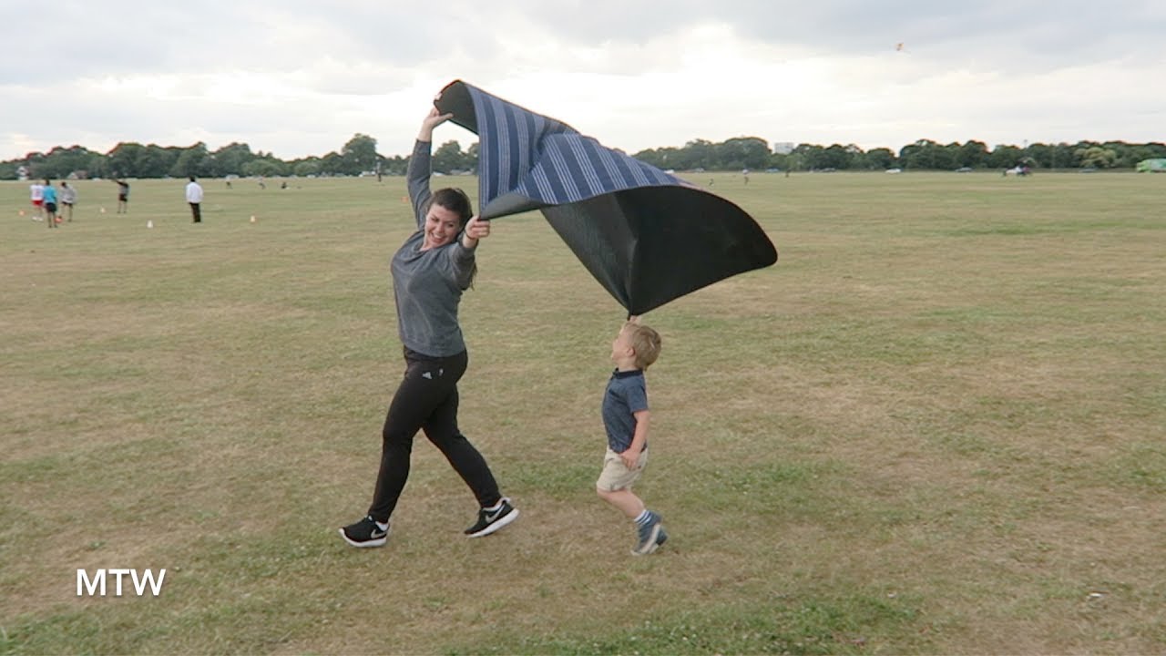 Funny DIY Kite Flying! - June 23, 2017 - MeetTheWengers Daily Vlog ...