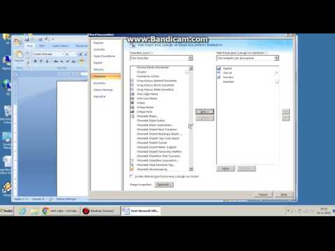 YENİ MİCROSOFT OFFİCE WORLD BELGESİ; NASIL KALEM KULLANILIR.