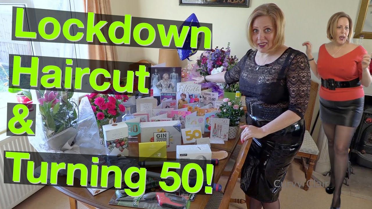 Lockdown Haircut & Turning 50 - YouTube
