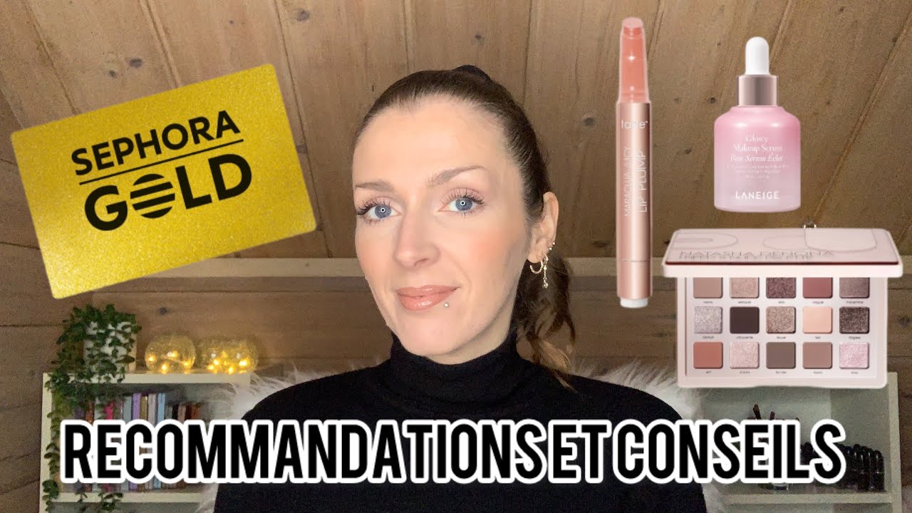Mes RECOMMANDATIONS pour les JOURNÉES GOLD chez SEPHORA - YouTube