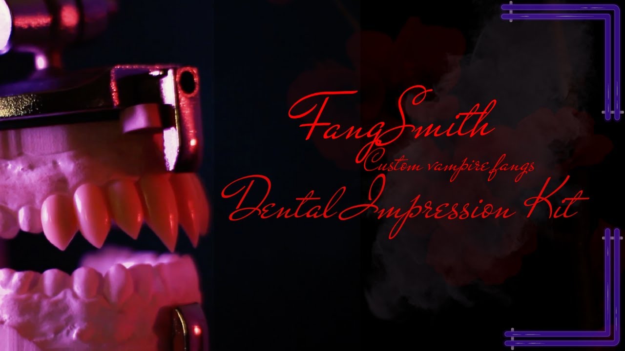 FangSmith Custom Vampire Fangs | at Home Impression Kit - YouTube
