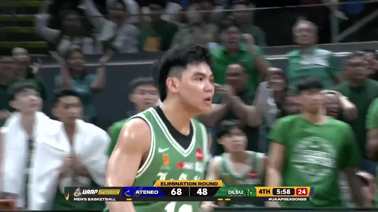 DLSU 18-0 RUN CUTS LEAD to 12 vs Ateneo in 4Q 💚 | UAAP Season 88 Men’s ...