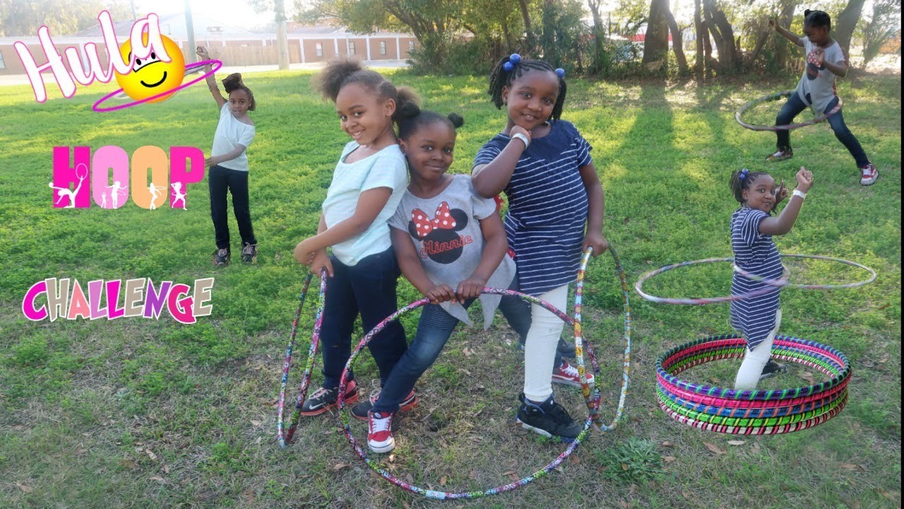 HULA HOOP CHALLENGE (Hula Hooping Playtime) - YouTube
