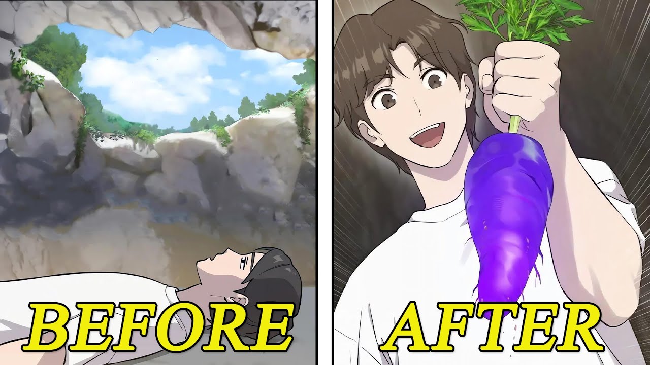 He Gets Trapped in a Cave in Another World and Has to Farm to Survive ...