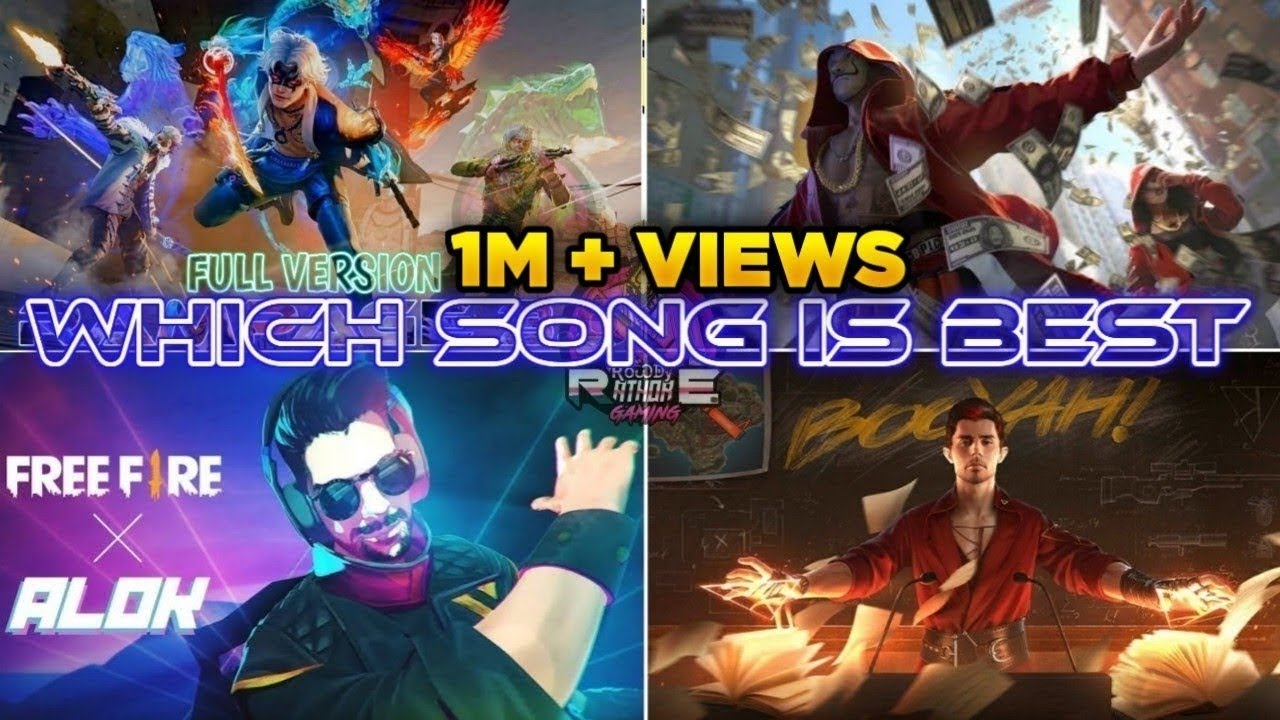 FREE FIRE BEST LOBBY SONGS | Rampage Lobby Song | Money Hiest Lobby ...