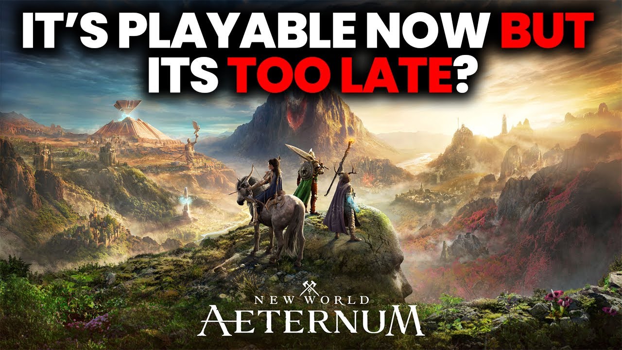 New World Aeternum OPEN BETA GAMEPLAY - YouTube