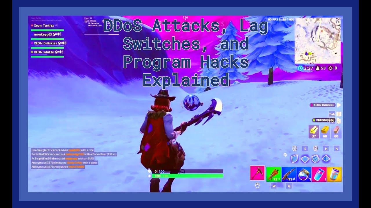 DDoS, Lag Switches, and Cheat Programs Explained - YouTube