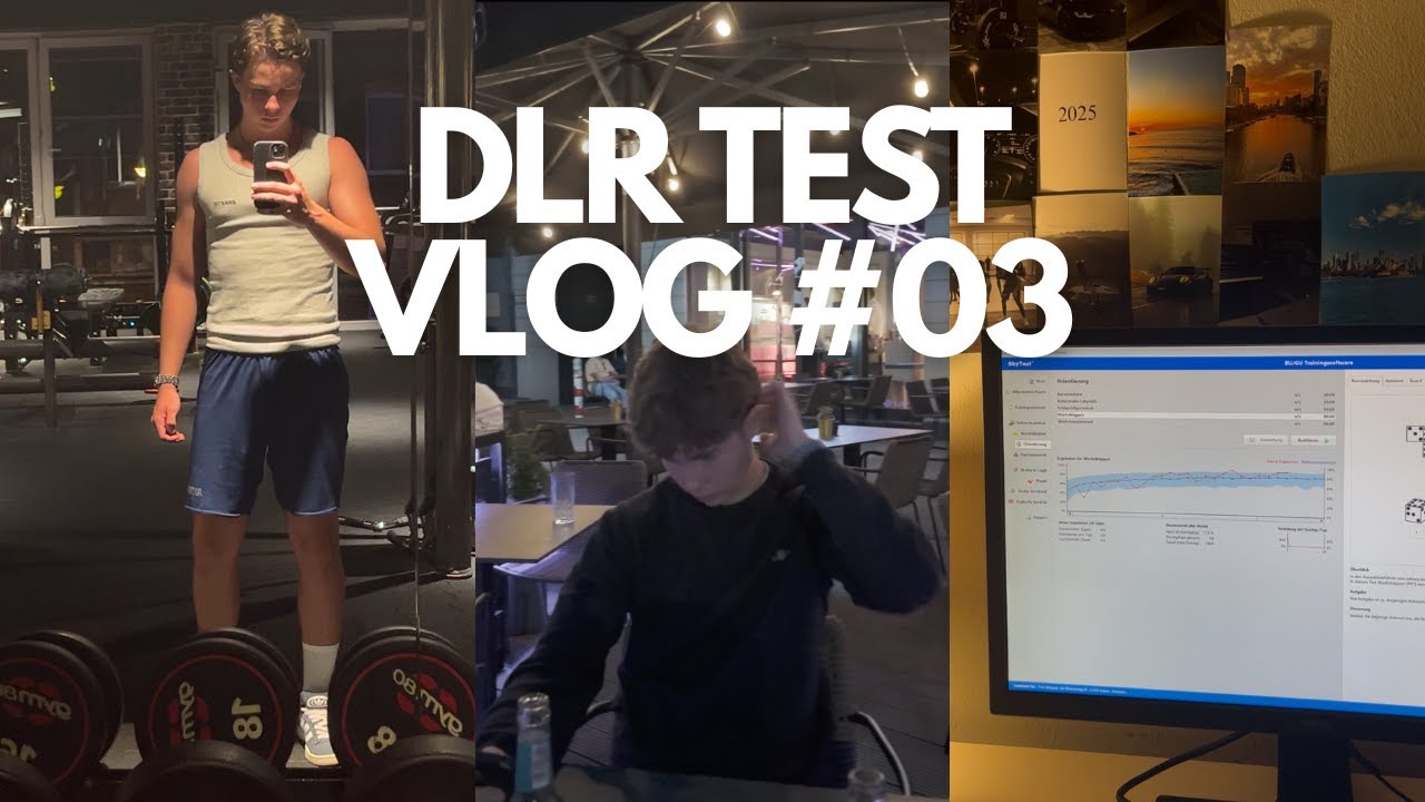 DLR Test Vorbereitung: XL Vlog ┃TERMIN STEHT! - YouTube