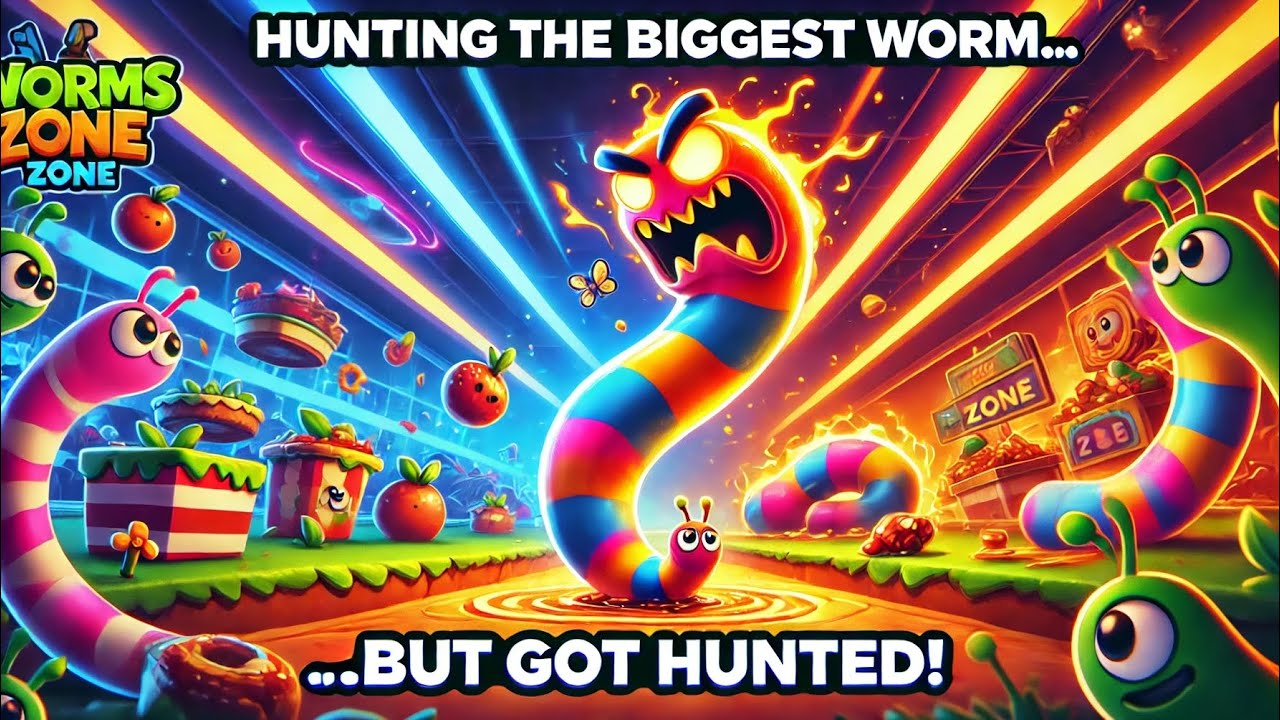 "Hunting the Biggest Worm... But Taken Down by the Smallest!"😭 - YouTube
